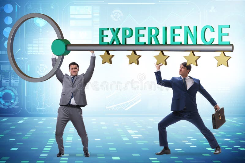 Experience and Competence Concept with Key Stock Image - Image of ...