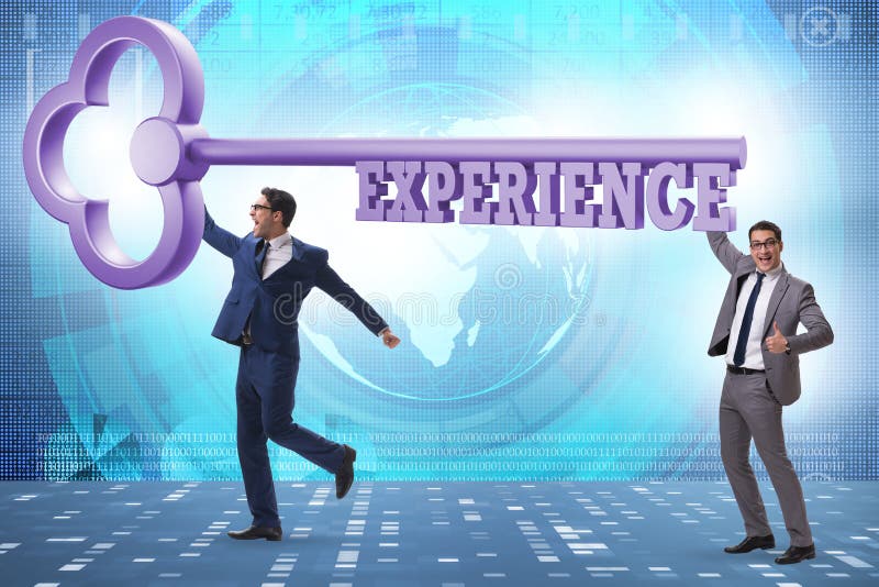 Experience and Competence Concept with Key Stock Image - Image of ...