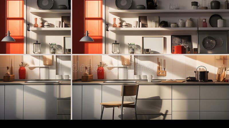 Luxury Kitchen Generated by AI Tool Stock Photo - Image of home ...