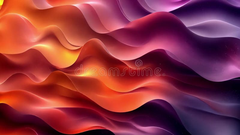 Experience Dynamic Abstract Waves that Feature an Array of Vibrant and ...