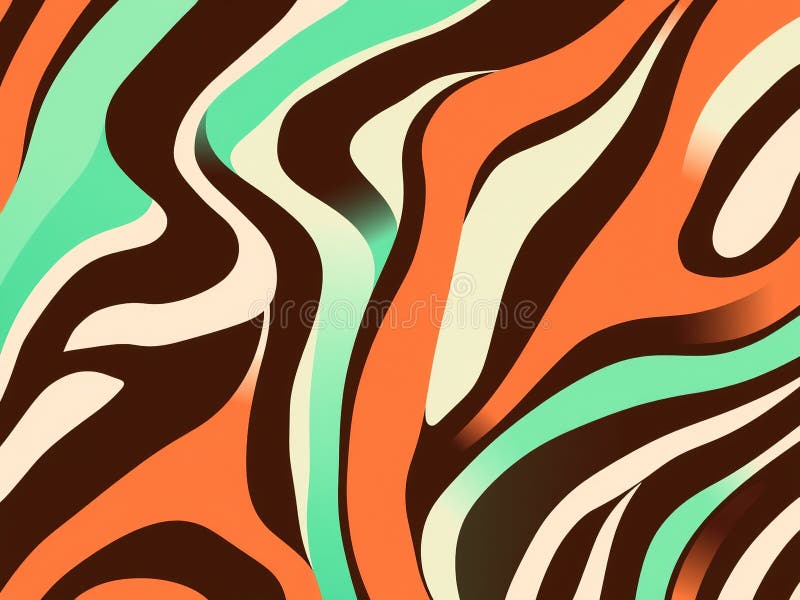 Captivating Interlocking Zebra Stripes a Mesmerizing Abstract Pattern ...