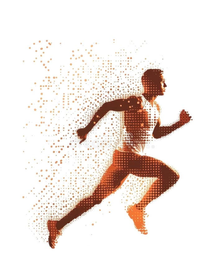 Experience Dynamic Motion with this Stunning Image of a Runner in ...