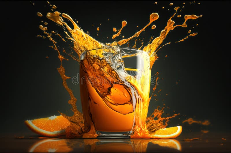 Experience the Dynamic Splash of Citrus! Download this Vibrant Image ...