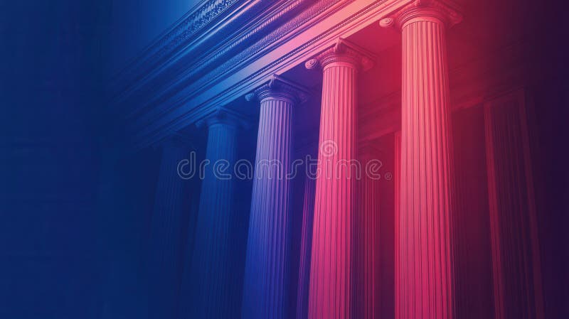 Experience the Dynamic Transition from Blue To Red Representing ...