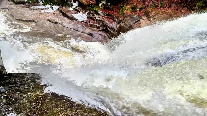 Experience the Dynamic Waterfall Flow, Featuring Beautiful Cascading ...