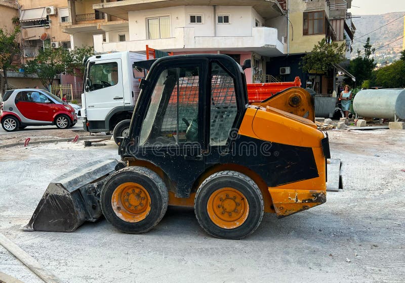 Mighty Mini Bulldozer: Compact Power in Action Editorial Image - Image ...