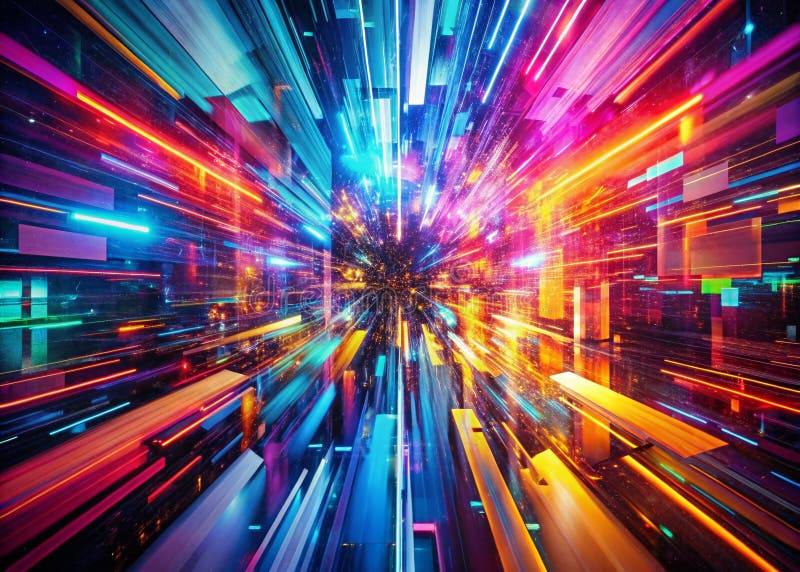 Dynamic Glitchy Logo Reveal a Panoramic Visual Feast for Modern ...