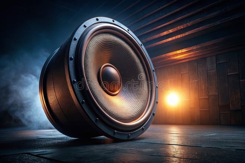 Immersive LowLight Concert Experience a Powerful Sound System Lights Up ...