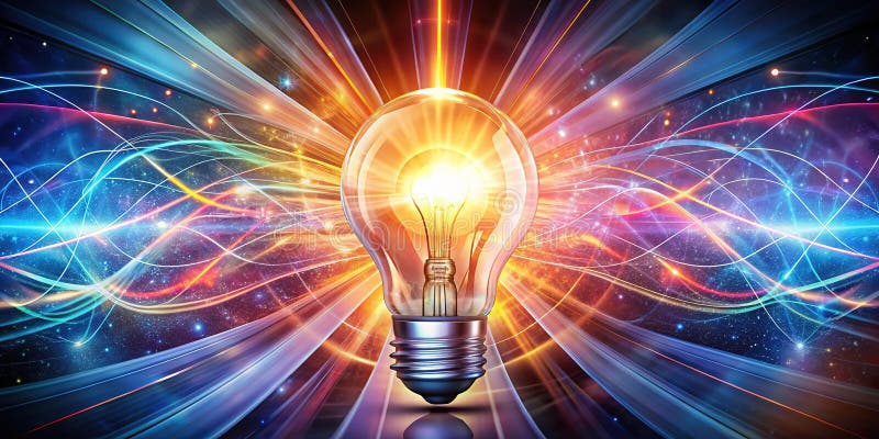 Unlocking the Power of Insight a Radiating Burst of Creative Brilliance ...