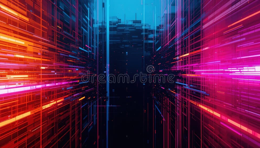 Stunning Glitch Screen Transition Modern Burn Cut Effect Background ...