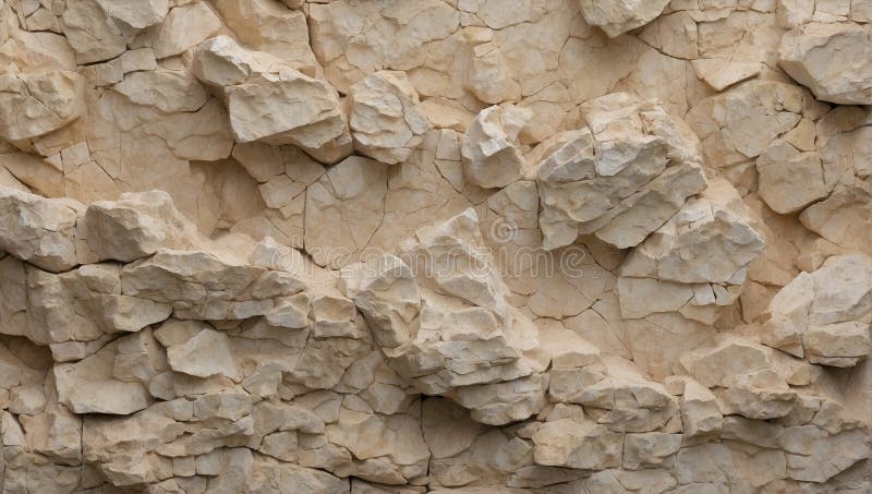 Primitive Symphony: Coarse Limestone Elegance. AI Generate Stock ...