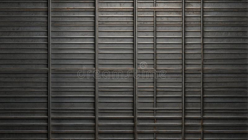 Steel Grid Elegance: Gridiron Background Texture. AI Generate Stock ...
