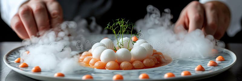 Experience an Elegant Culinary Presentation that Features Smoke and ...
