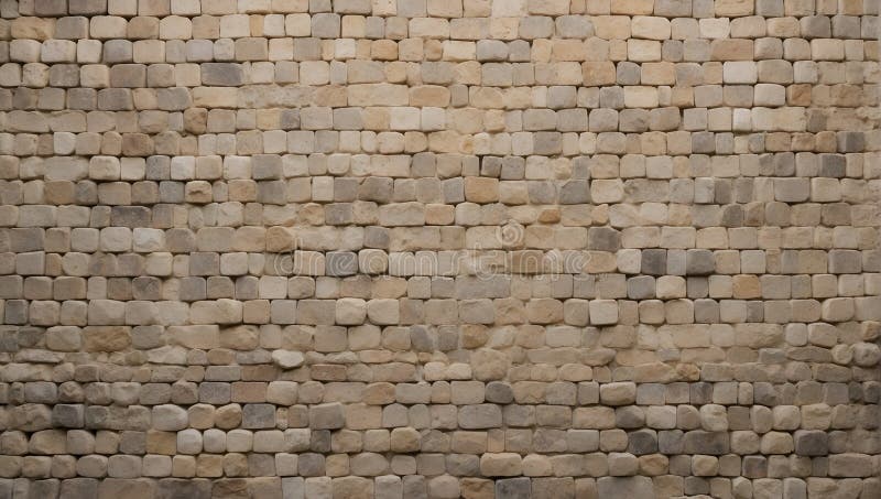 Cobblestone Eleganza: Limestone Textured Harmony. AI Generate Stock ...