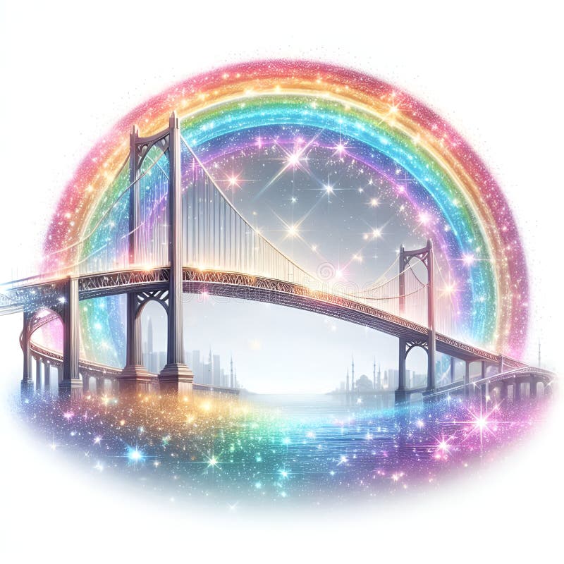 Floral Bridge Over Rainbow River: a Colorful Gateway To Serenity ...