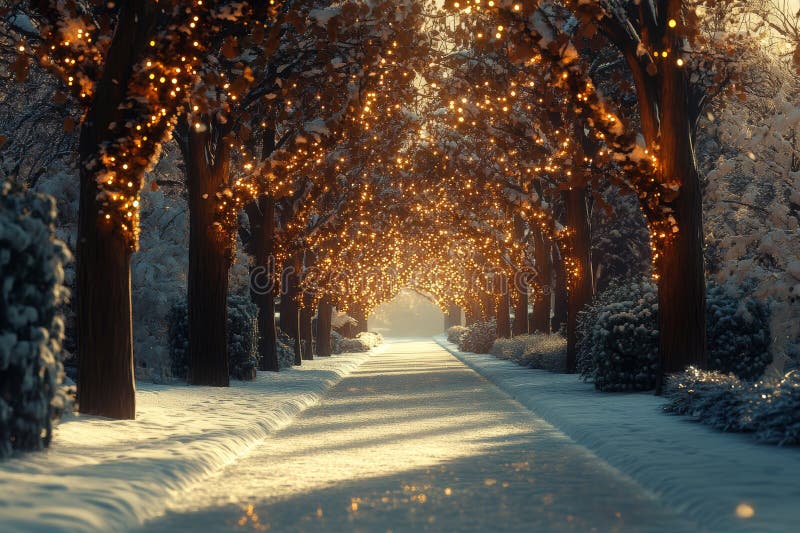 Experience the Enchanting, Magical Winter Pathway that is Beautifully ...