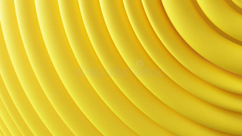 Experience an Engaging Abstract Animation Featuring a Vibrant Yellow ...