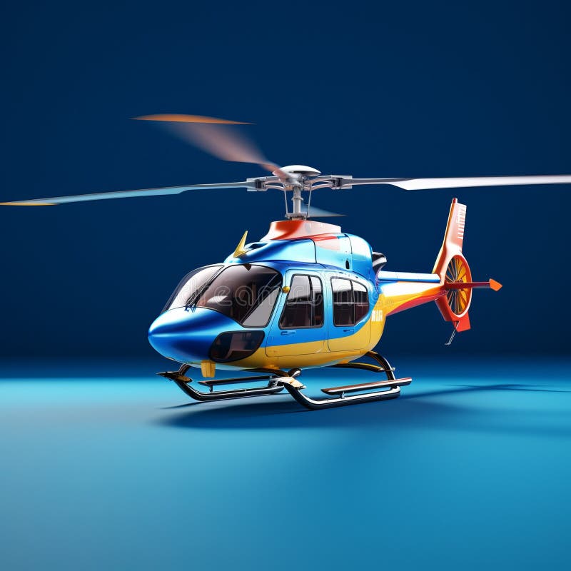 Award-winning Helicopter Photography on Solid Color Background Stock ...