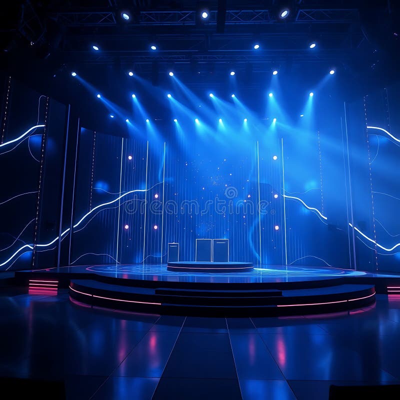 Creative and Unique Luxurious Event Stage with Beautiful Presentation ...