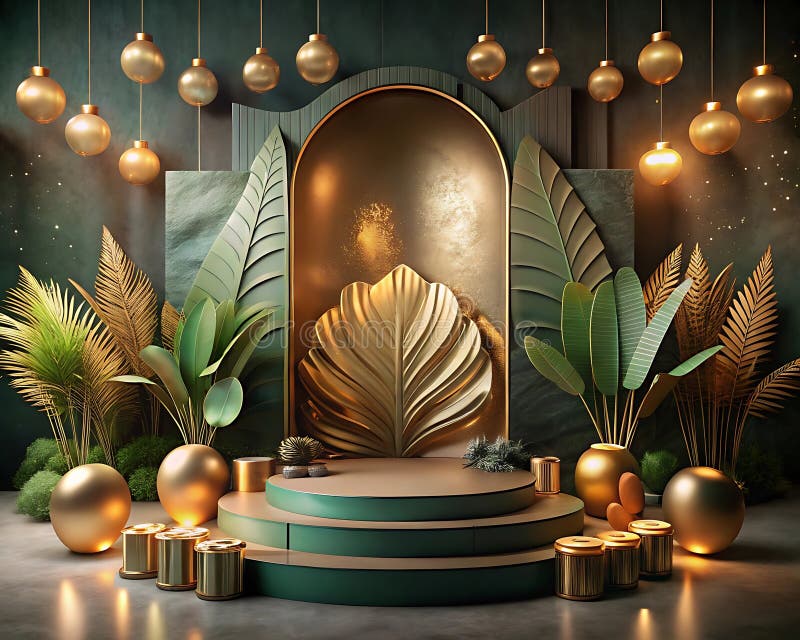 Creative and Unique Luxurious Event Stage with Beautiful Presentation ...