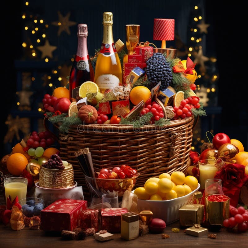 Transforming Festive Hamper Stock Image - Image of visually, vibrant ...