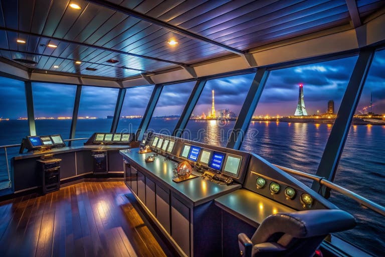 Experience the Exhilarating Modern Ferry Bridge Navigation Controls ...