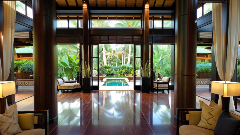 Experience the Exquisite Decor and Spacious Layout of a Tropical Villa ...