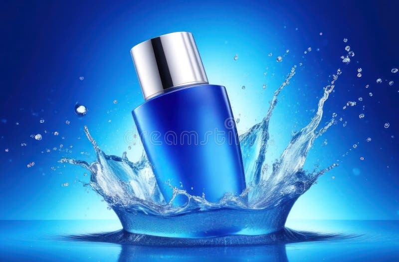 Experience the Freshness and Innovation with this Striking Blue Perfume ...