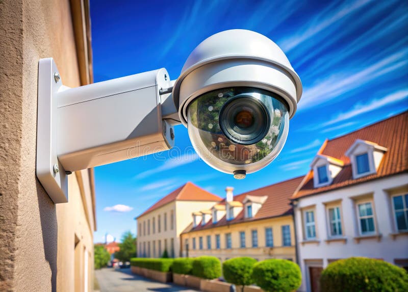 Futuristic AIPowered Panoramic Security Camera for Comprehensive ...