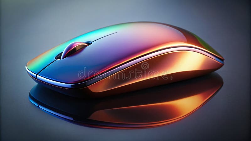 Futuristic Minimalist Wireless Mouse Sleek Design for Modern Workspaces ...