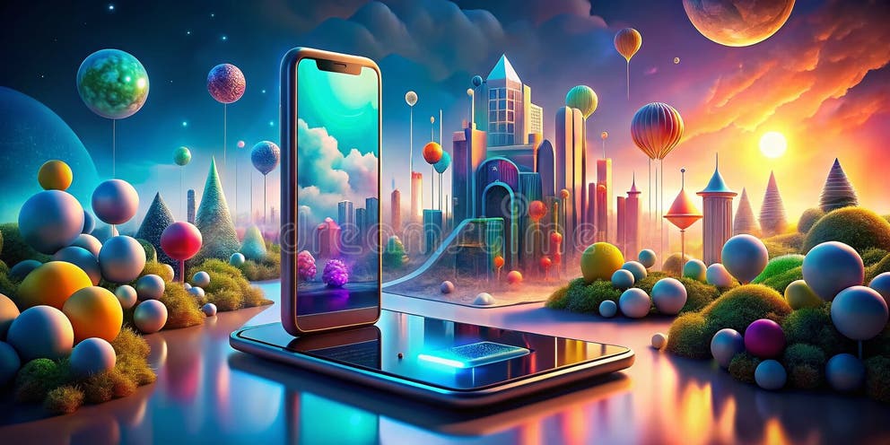 Immersive Mobile Banking a Dreamlike Visualization of 3D Credit Cards ...