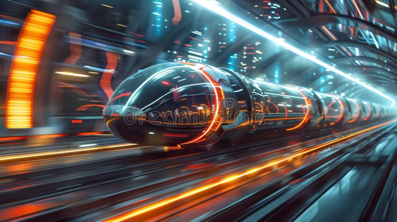Experience the Future with High-speed Pods in Hyperloop Transport ...