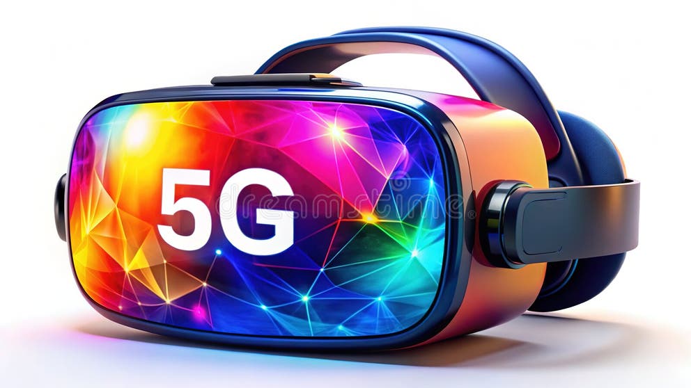 Experience the Future of Immersive Technology with the NextGen 5G Virtual Reality Headset Stock ...