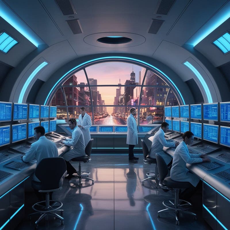 Experience the Future: Transformative Control Room with High-Tech ...