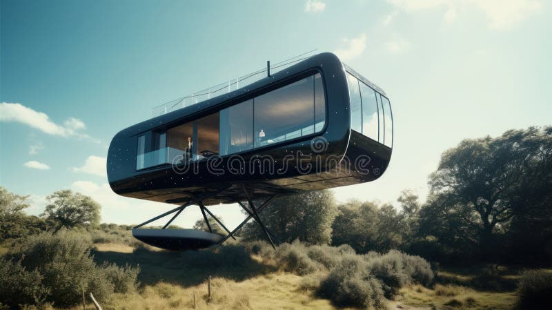 Revolutionary Zero-Gravity House with Self-Sustaining Energy and Magnetic Levitation Vehicle ...