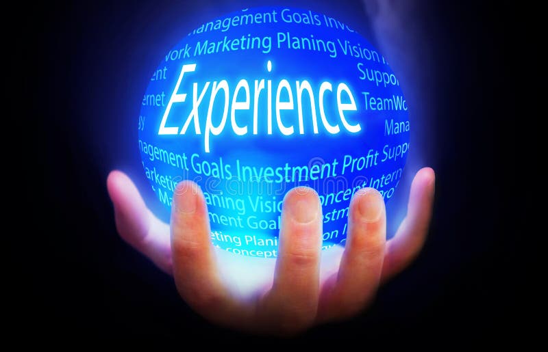 Experience Globe Globe Background Plan Color Stock Illustration ...