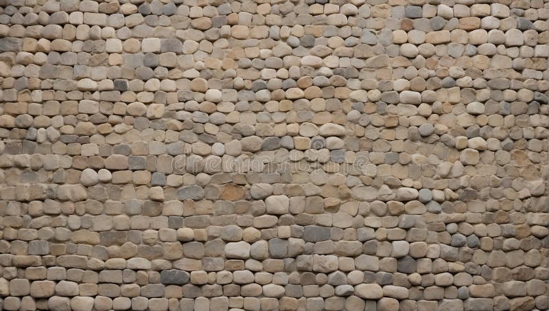 Cobblestone Harmony: Limestone Texture Elegance. AI Generate Stock ...