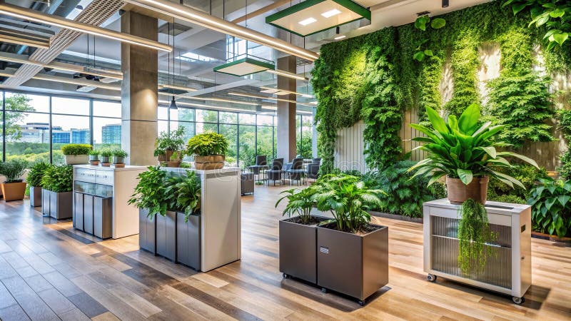 Sustainable Office Ecosystem a Thriving Indoor Environment for ...