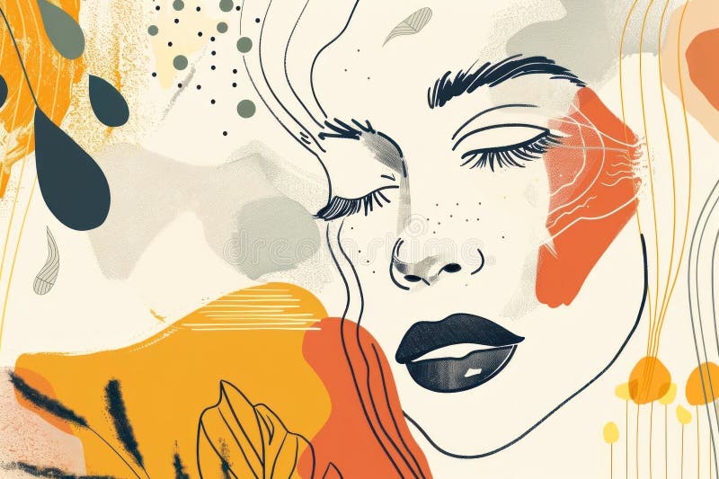 Experience the Harmony of Abstract and Human Expression in this Dynamic ...