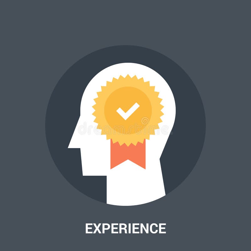 Experience icon concept stock vector. Illustration of people - 131335015