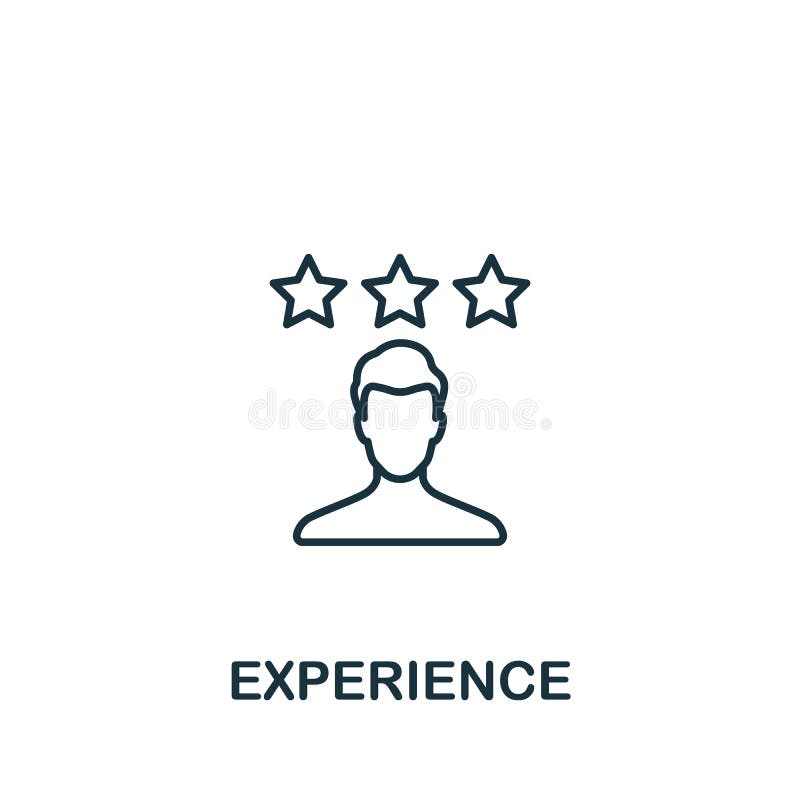 Experience Icon from Teamwork Collection. Simple Line Element ...
