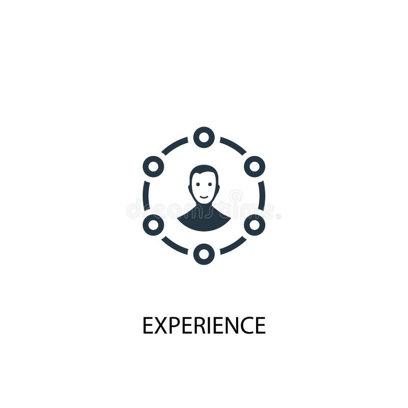 Experience Icon. Simple Element Stock Vector - Illustration of symbol ...