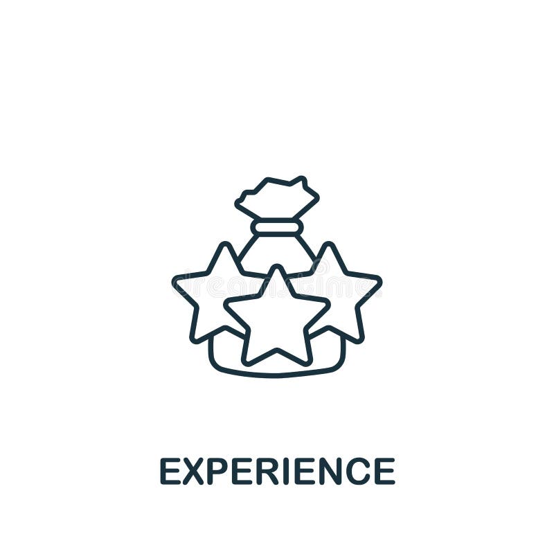 Experience Icon from Teamwork Collection. Simple Line Element ...