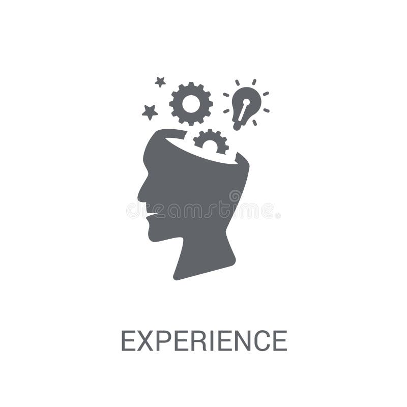 Experience Icon. Trendy Experience Logo Concept on White Background ...