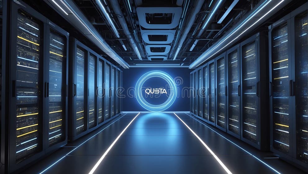 QuantumQuotient S Data Aurora: Illuminating the 3D Future. AI Generate ...