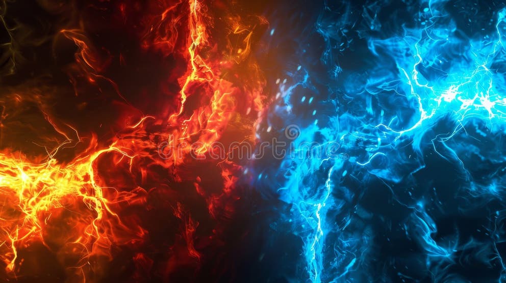 Experience the Incredible and Dynamic Fusion of Fire and Ice, Enhanced ...