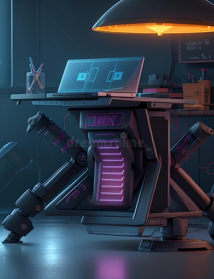 Experience Innovation: the Hi-Tech Modern Computer Table for Business ...