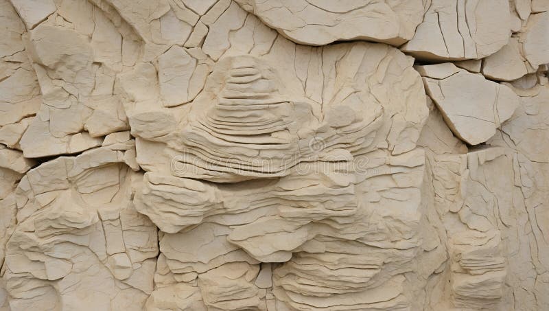 Intricate Limestone Symphony. AI Generate Stock Illustration ...