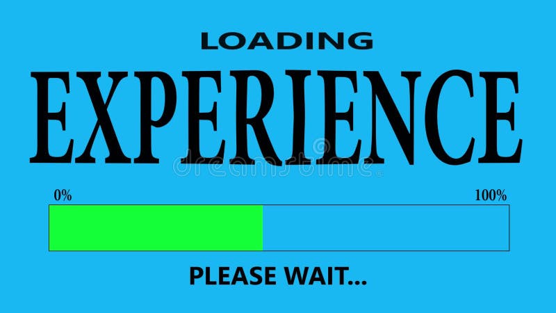 Motivation Loading Progress Bar on the Screen Stock Footage - Video of ...