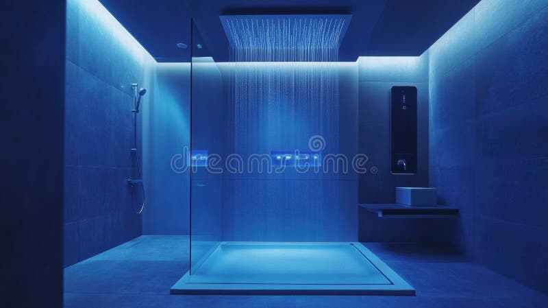 Experience Luxury in this High-tech Bathroom with a Smart Shower System ...